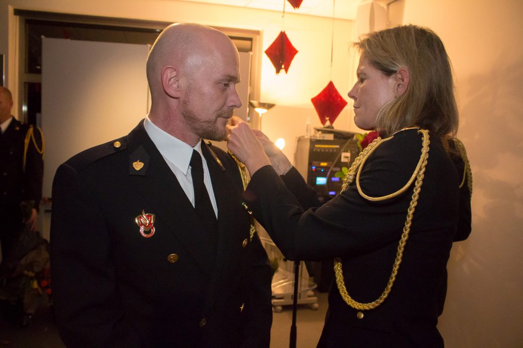 Jubileum, diploma's en bevorderingen bij de brandweer