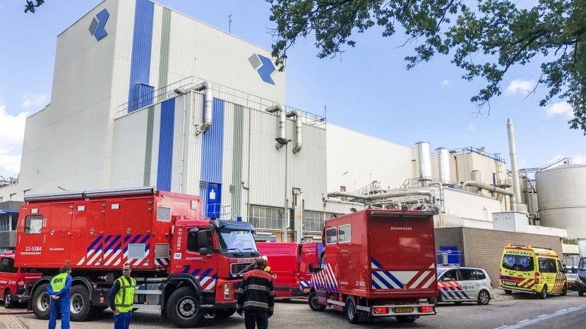 Zeer grote brand richt schade aan bij Rendac